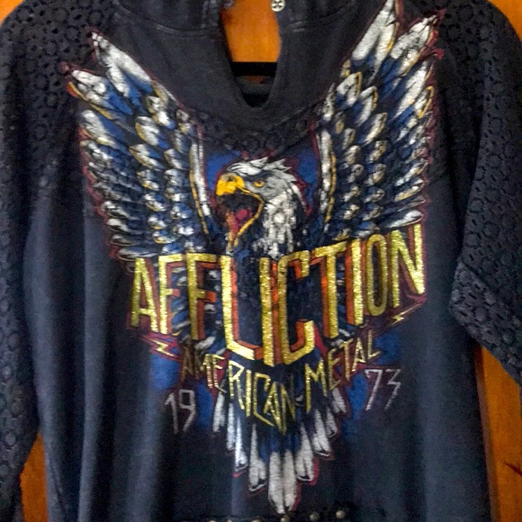 Affliction | Tops | Affliction Hoodie | Poshmark